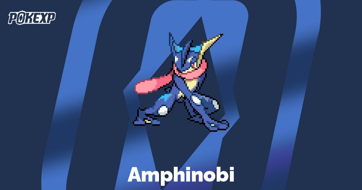 Fiche Pokédex du Pokémon Amphinobi - PokExp