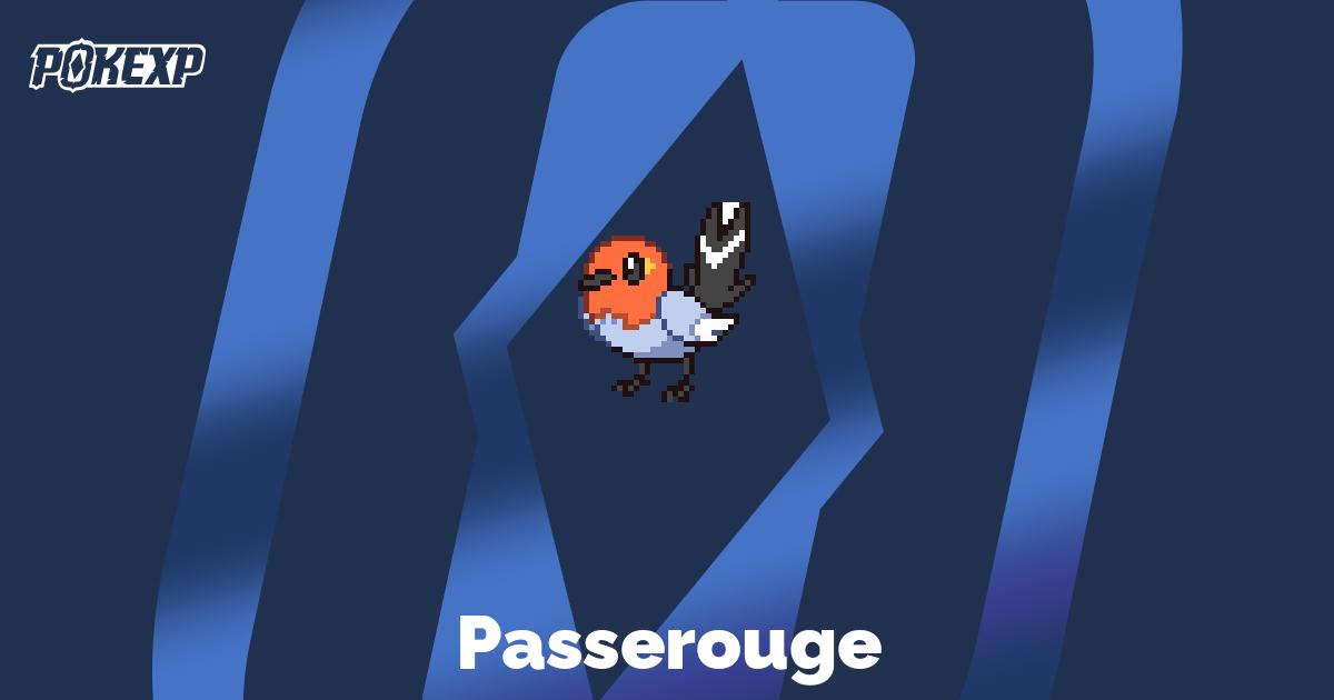 Fiche Pokédex du Pokémon Passerouge - PokExp