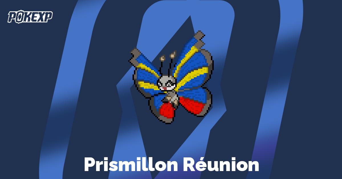 Fiche Pokédex du Pokémon Prismillon Réunion - PokExp