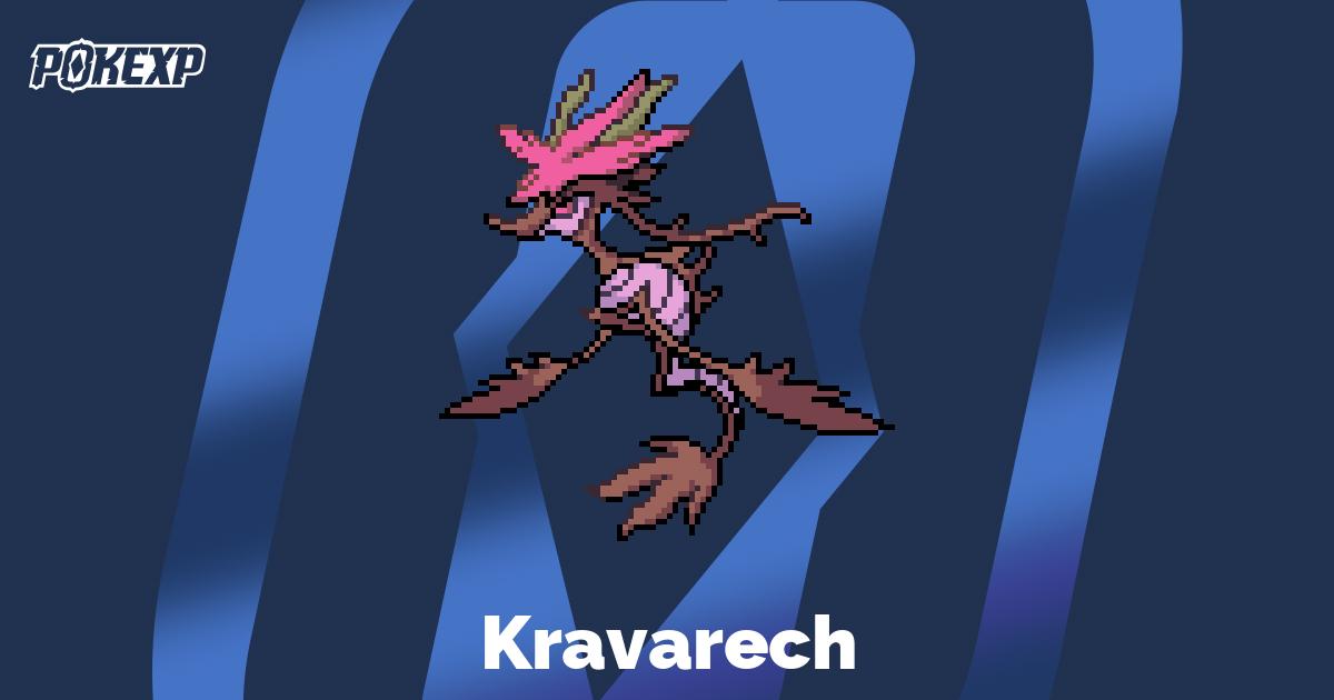 Fiche Pokédex du Pokémon Kravarech - PokExp