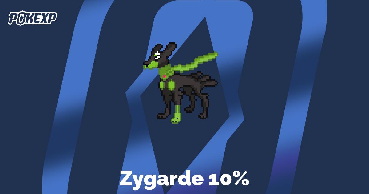 Fiche Pokédex du Pokémon Zygarde 10% - PokExp