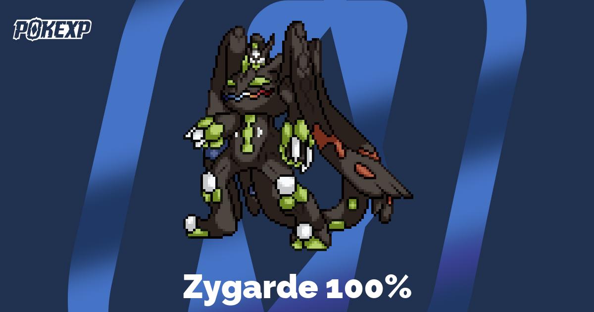 Fiche Pokédex du Pokémon Zygarde 100% - PokExp