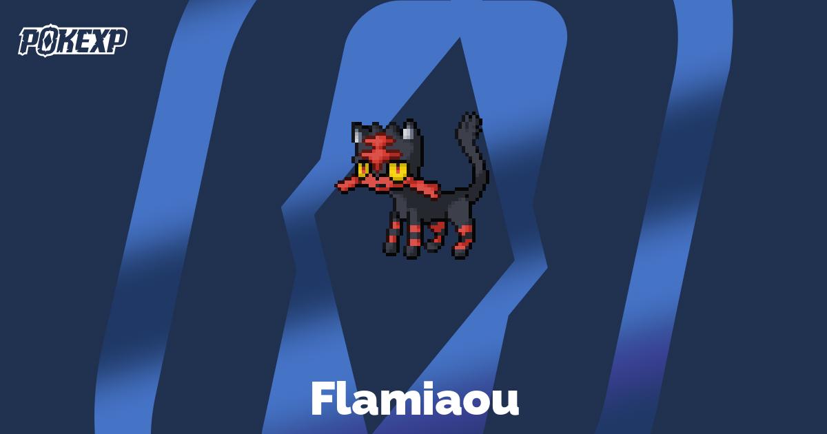 Fiche Pokédex du Pokémon Flamiaou - PokExp