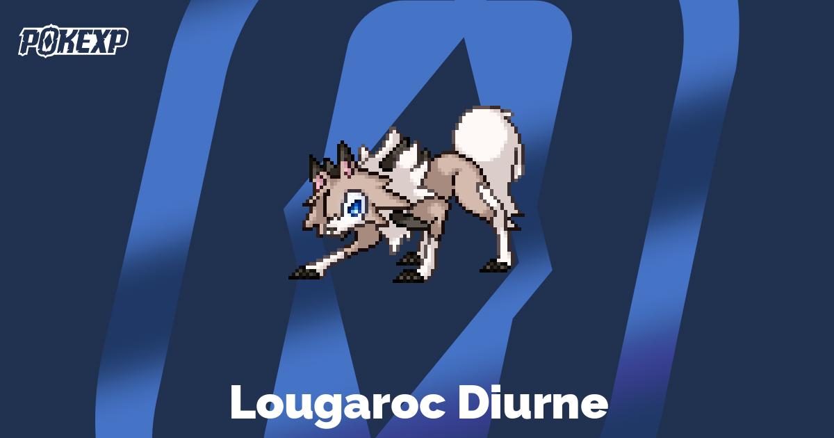 Fiche Pokédex du Pokémon Lougaroc Diurne - PokExp