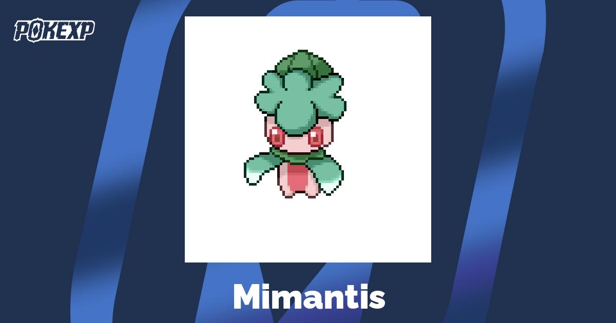 Fiche Pokédex du Pokémon Mimantis - PokExp