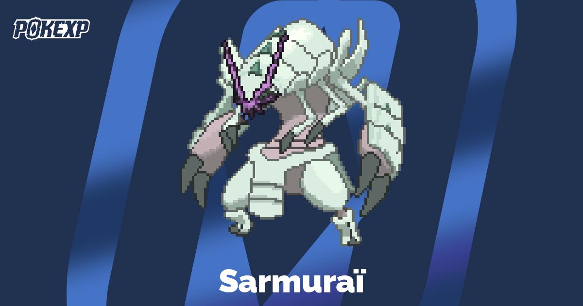 Fiche Pokédex du Pokémon Sarmuraï - PokExp