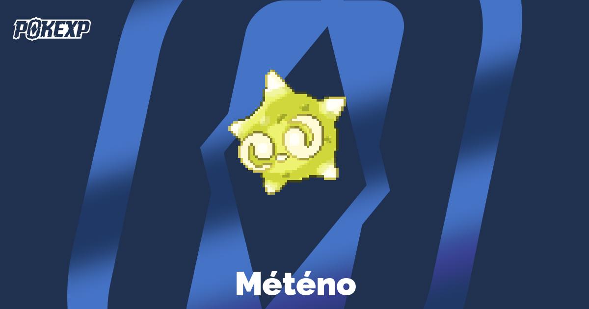 Fiche Pokédex du Pokémon Météno - PokExp