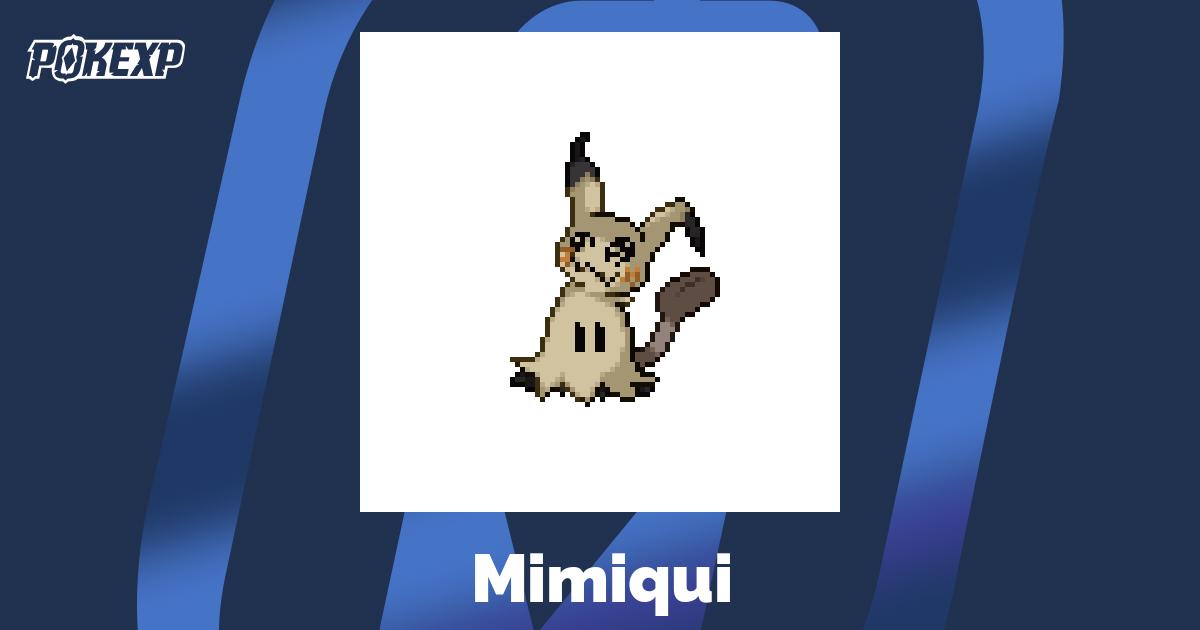 Fiche Pokédex du Pokémon Mimiqui - PokExp