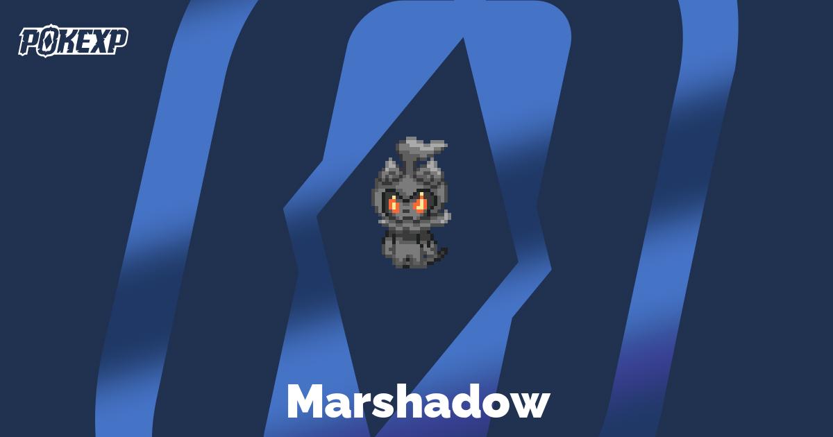 Fiche Pokédex du Pokémon Marshadow - PokExp