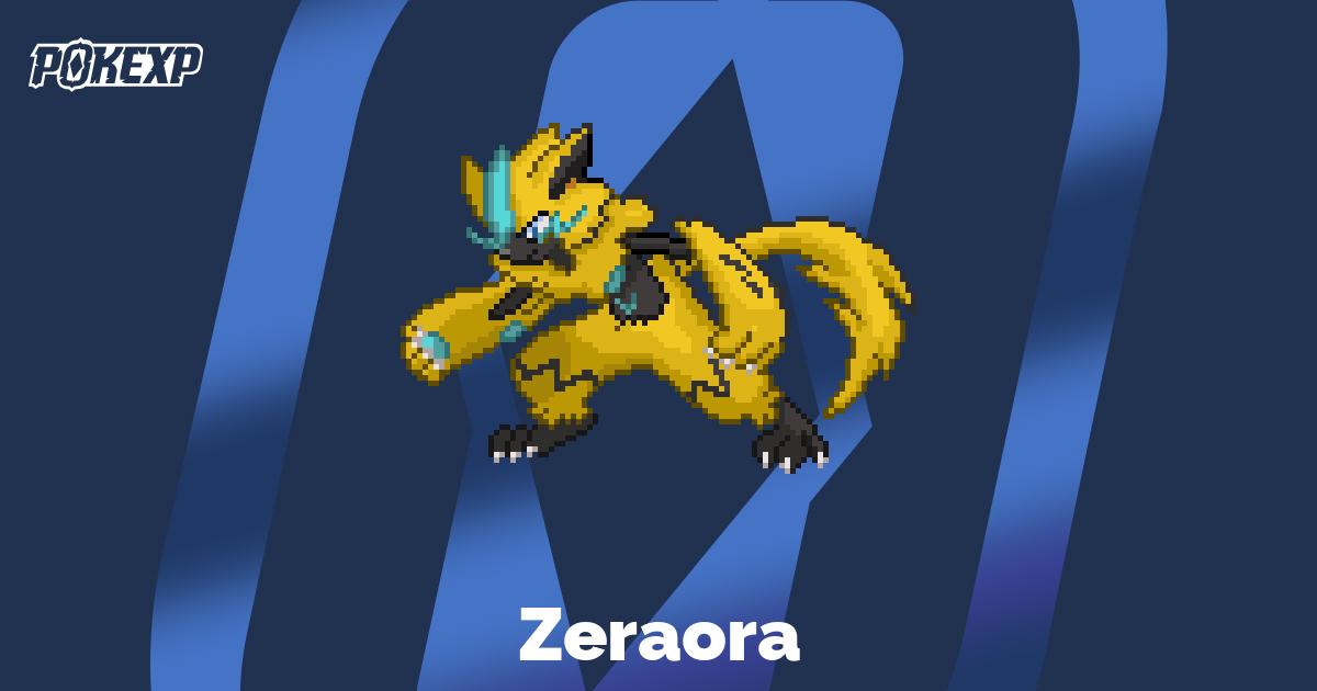 Fiche Pokédex du Pokémon Zeraora - PokExp