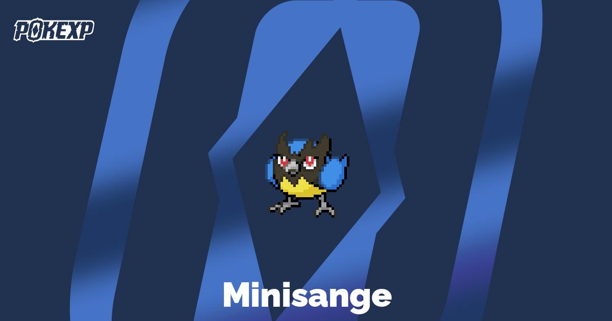 Fiche Pokédex du Pokémon Minisange - PokExp