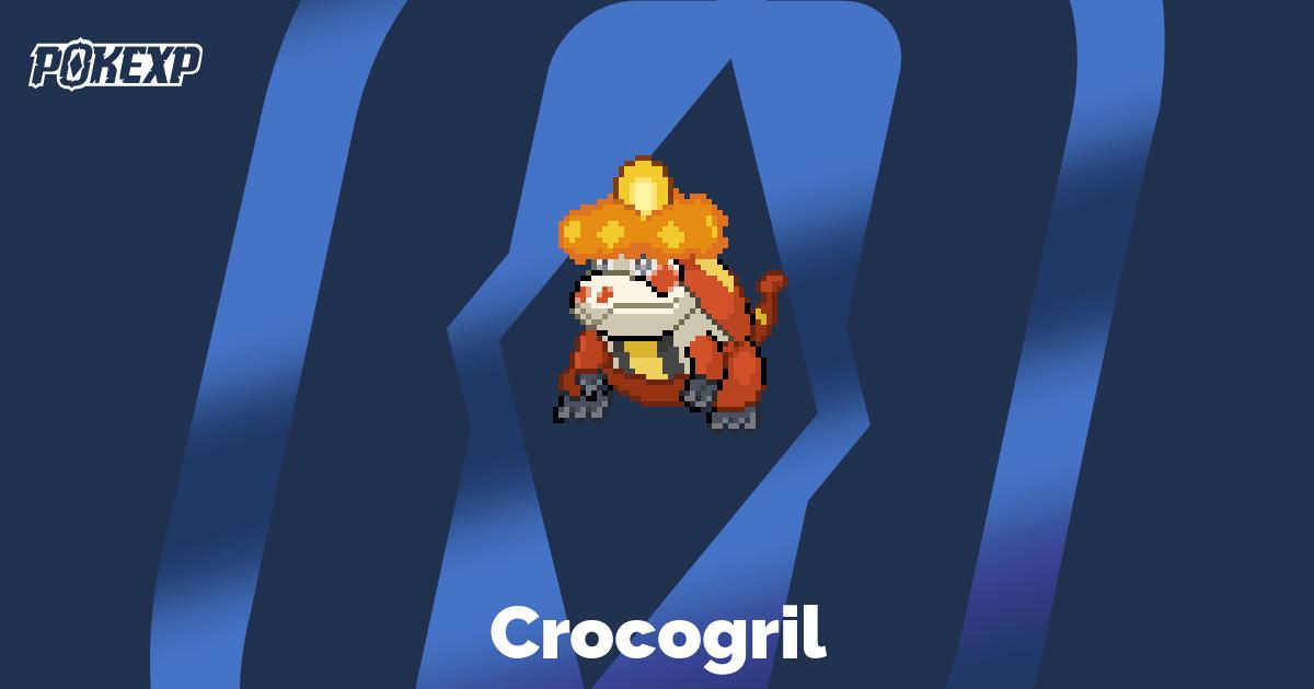 Fiche Pokédex du Pokémon Crocogril - PokExp