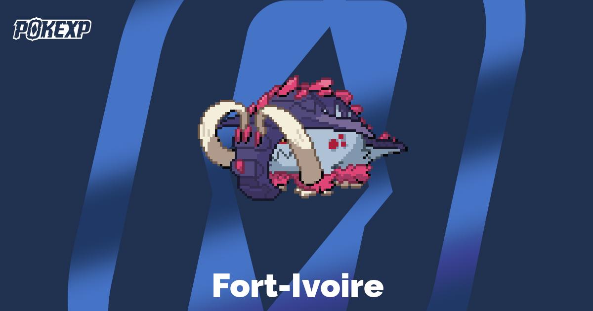 Fiche Pokédex du Pokémon Fort-Ivoire - PokExp