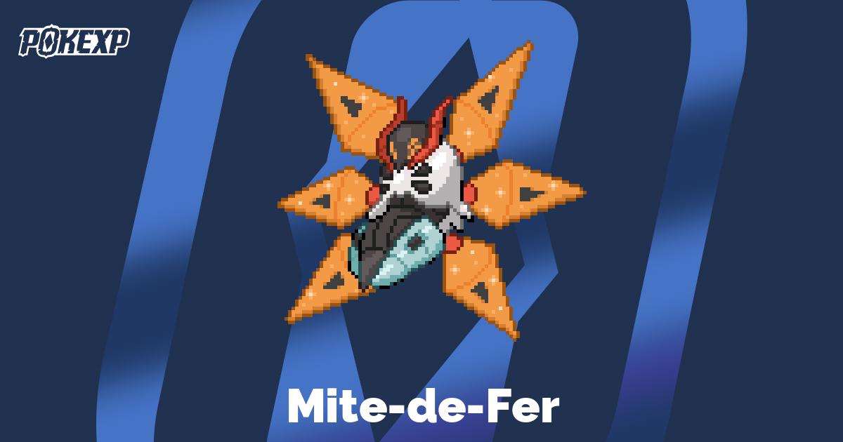 Fiche Pokédex du Pokémon Mite-de-Fer - PokExp